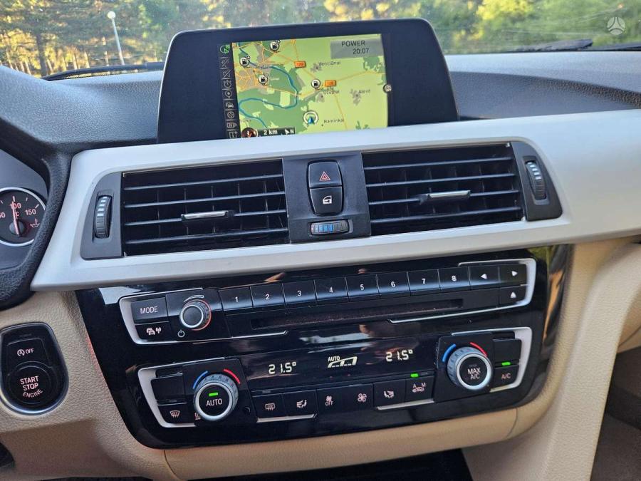 Черный БМВ 316 2015 в Алитус, объемом двигателя 2.00 л и пробегом 235 тыс. км за 8999 €, фото 38 на AUTOMOTO.COM.LV