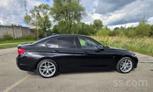 Черный БМВ 316 2015 в Елгава, объемом двигателя 2.00 л и пробегом 202 тыс. км за 9900 €, фото 7 на AUTOMOTO.COM.LV