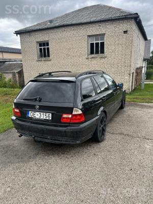 Черный БМВ 316 2003 в Резекне, объемом двигателя 1.80 л и пробегом 349 тыс. км за 2450 €, фото  на AUTOMOTO.COM.LV