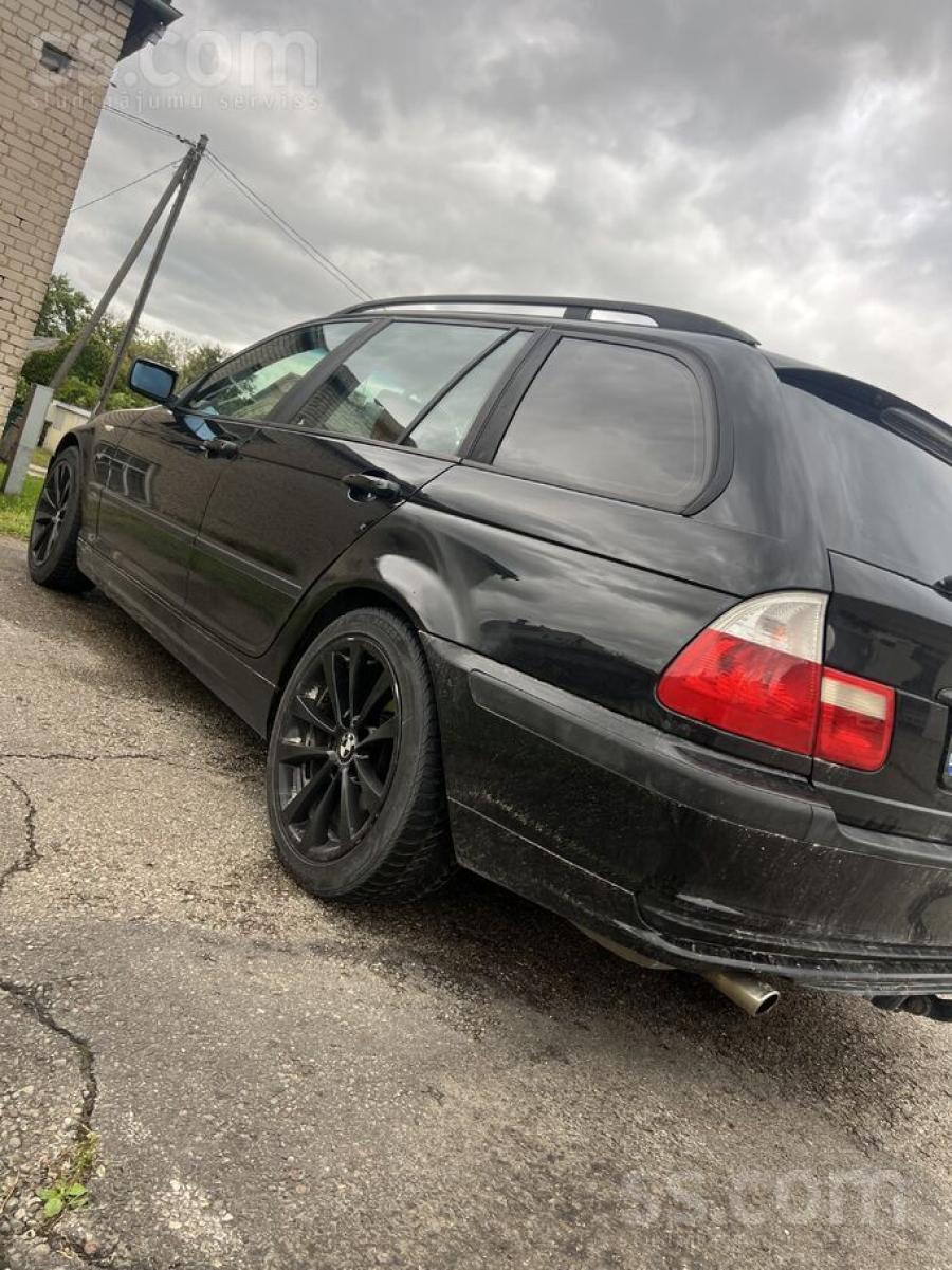 Melns BMW 316 2003 Rēzekne, ar dzinēja tilpumu 1.80 L un nobraukumu 349 tūkst. km par 2450 €, foto 7 vietnē AUTOMOTO.COM.LV