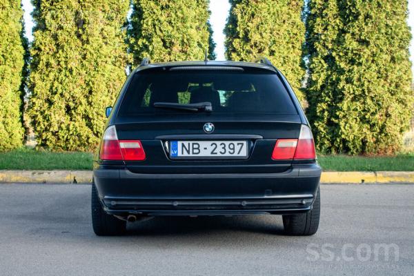 Черный БМВ 316 2004 в Елгава, объемом двигателя 1.80 л и пробегом 191 тыс. км за 3100 €, фото 5 на AUTOMOTO.COM.LV
