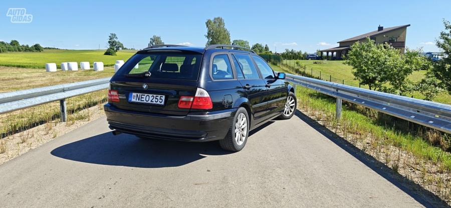 Black BMW 316 2004 in Kaunas, with an engine capacity of 1.80 L and mileage of 293 thousand km for 1500 €, photo 5 on AUTOMOTO.COM.LV