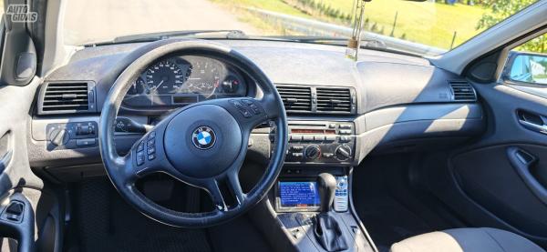 Melns BMW 316 2004 Kauņa, ar dzinēja tilpumu 1.80 L un nobraukumu 293 tūkst. km par 1500 €, foto 5 vietnē AUTOMOTO.COM.LV