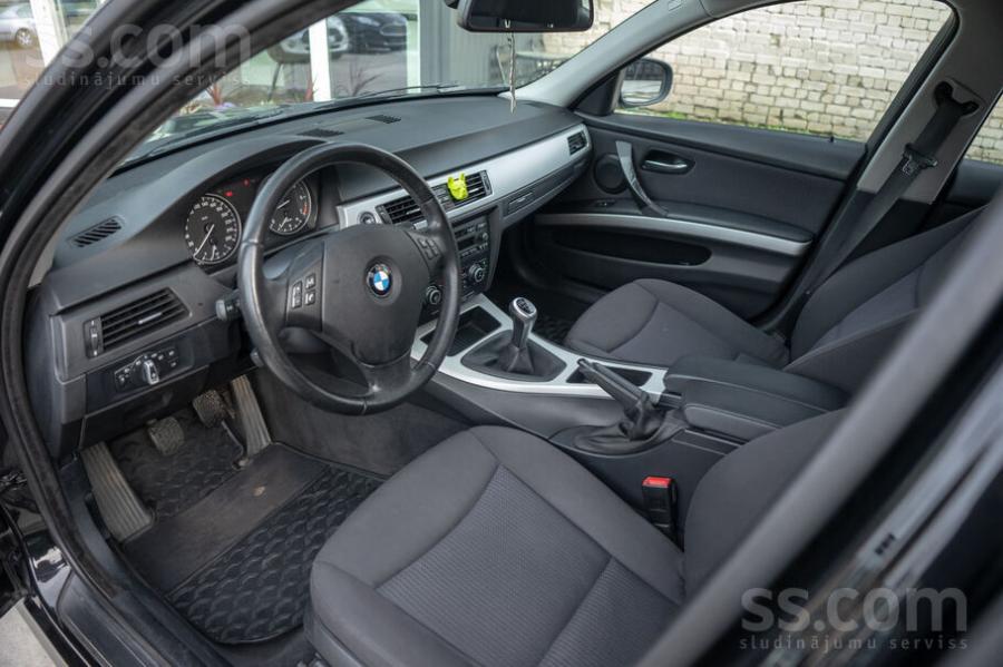 Melns BMW 316 2010 Liepāja, ar dzinēja tilpumu 1.60 L un nobraukumu 222 tūkst. km par 3950 €, foto 9 vietnē AUTOMOTO.COM.LV
