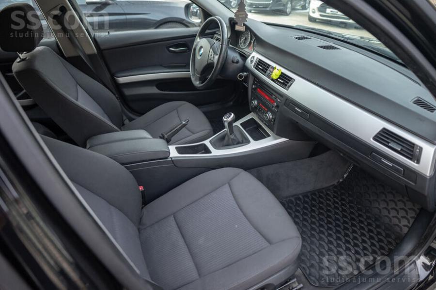 Melns BMW 316 2010 Liepāja, ar dzinēja tilpumu 1.60 L un nobraukumu 222 tūkst. km par 3950 €, foto 14 vietnē AUTOMOTO.COM.LV