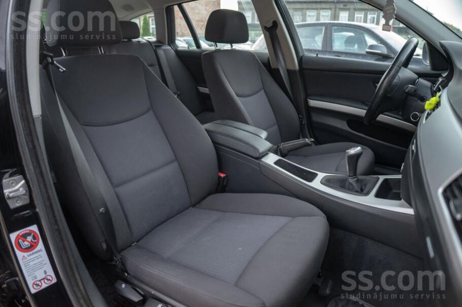 Melns BMW 316 2010 Liepāja, ar dzinēja tilpumu 1.60 L un nobraukumu 222 tūkst. km par 3950 €, foto 15 vietnē AUTOMOTO.COM.LV