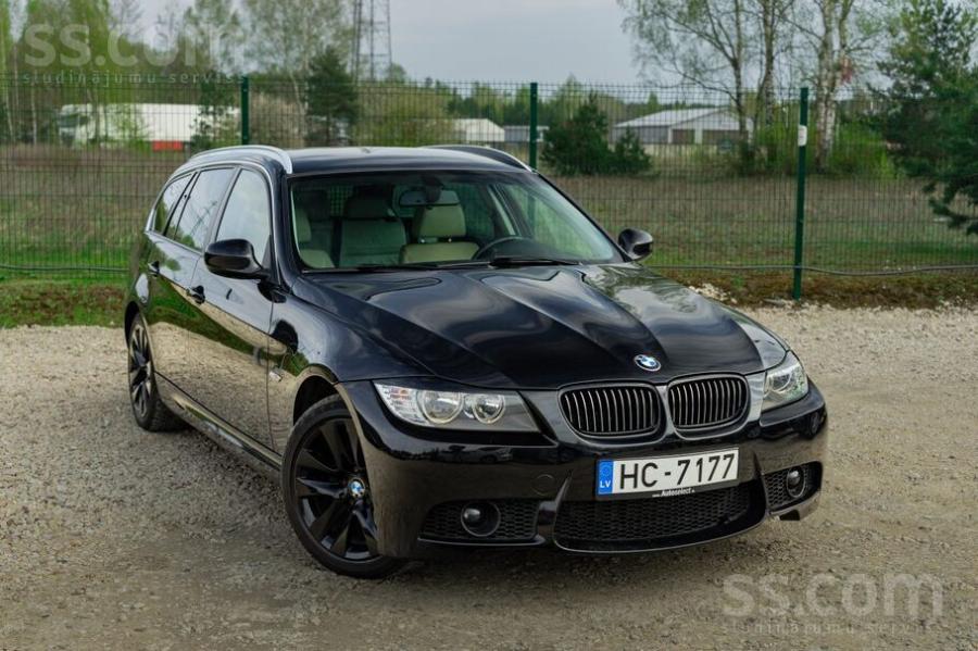 Black BMW 316 2011 in Riga, with an engine capacity of 2.00 L and mileage of 0 thousand km for 5690 €, photo 3 on AUTOMOTO.COM.LV