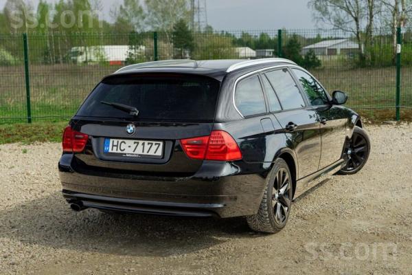 Black BMW 316 2011 in Riga, with an engine capacity of 2.00 L and mileage of 0 thousand km for 5690 €, photo 6 on AUTOMOTO.COM.LV