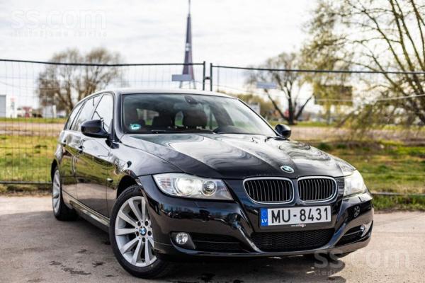 Black BMW 316 2011 in Riga, with an engine capacity of 2.00 L and mileage of 285 thousand km for 5990 €, photo 2 on AUTOMOTO.COM.LV