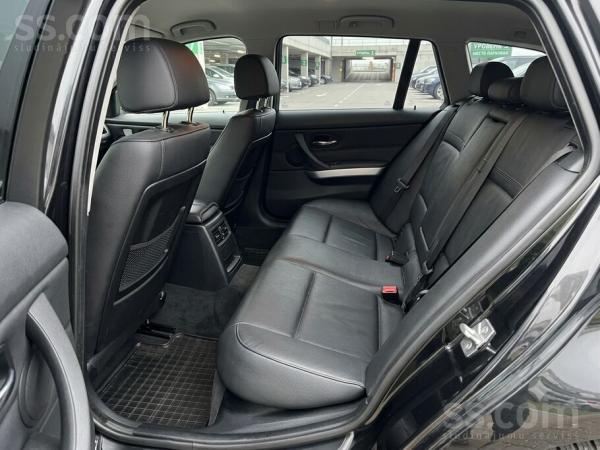 Black BMW 316 2011 in Riga, with an engine capacity of 2.00 L and mileage of 321 thousand km for 4500 €, photo 8 on AUTOMOTO.COM.LV