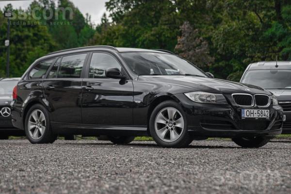 Black BMW 316 2011 in Riga, with an engine capacity of 2.00 L and mileage of 231 thousand km for 4490 €, photo 2 on AUTOMOTO.COM.LV