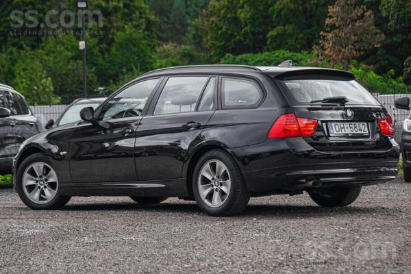 Black BMW 316 2011 in Riga, with an engine capacity of 2.00 L and mileage of 231 thousand km for 4490 €, photo 3 on AUTOMOTO.COM.LV