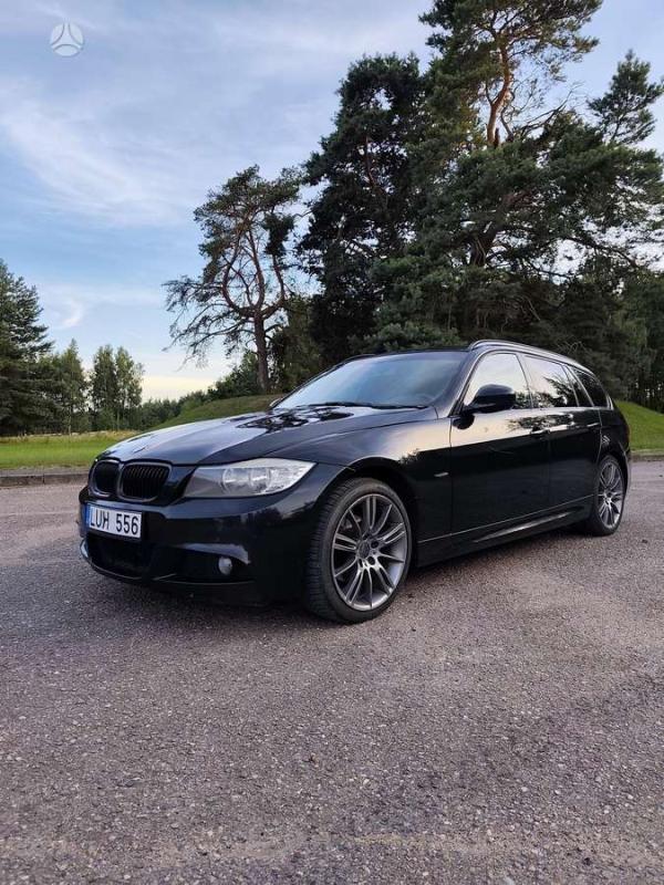 Black BMW 316 2011 in Kedainiai, with an engine capacity of 2.00 L and mileage of 320 thousand km for 4400 €, photo 1 on AUTOMOTO.COM.LV