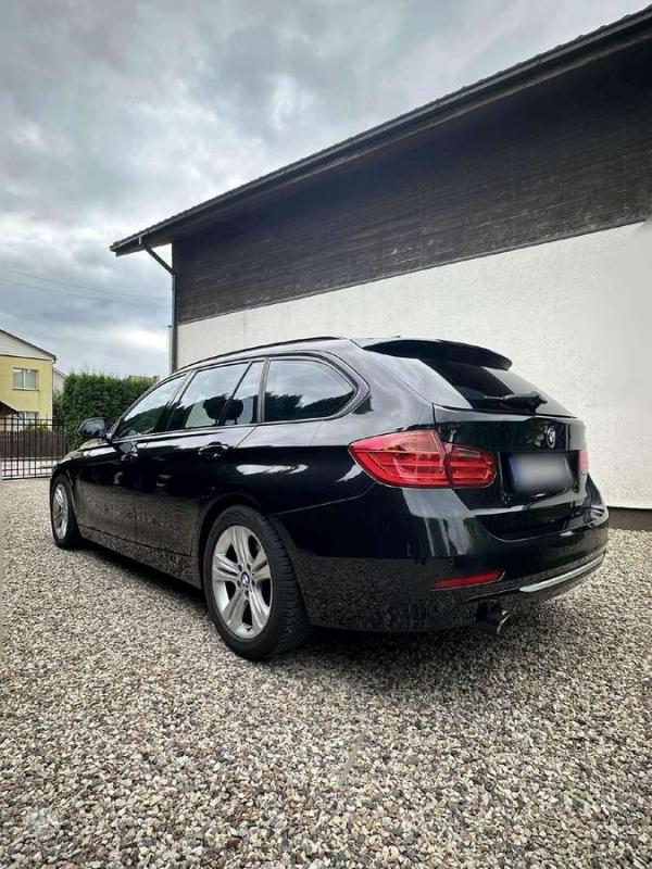 Black BMW 316 2013 in Jurbarkas, with an engine capacity of 2.00 L and mileage of 217 thousand km for 8200 €, photo 2 on AUTOMOTO.COM.LV