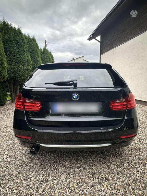 Black BMW 316 2013 in Jurbarkas, with an engine capacity of 2.00 L and mileage of 217 thousand km for 8200 €, photo 5 on AUTOMOTO.COM.LV
