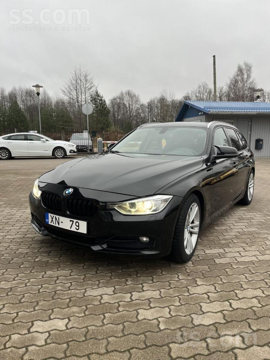 Black BMW 316 2013 in Riga, with an engine capacity of 2.00 L and mileage of 281 thousand km for 8500 €, photo 1 on AUTOMOTO.COM.LV