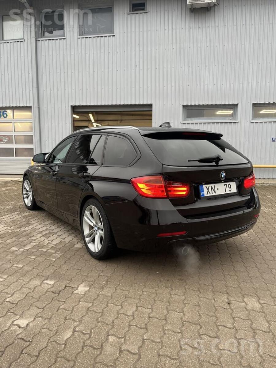 Black BMW 316 2013 in Riga, with an engine capacity of 2.00 L and mileage of 281 thousand km for 8500 €, photo 3 on AUTOMOTO.COM.LV