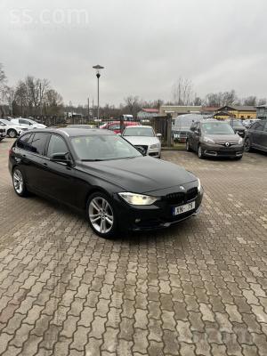 Black BMW 316 2013 in Riga, with an engine capacity of 2.00 L and mileage of 281 thousand km for 8500 €, photo 6 on AUTOMOTO.COM.LV