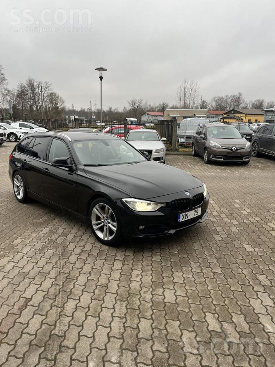 Black BMW 316 2013 in Riga, with an engine capacity of 2.00 L and mileage of 281 thousand km for 8500 €, photo 6 on AUTOMOTO.COM.LV