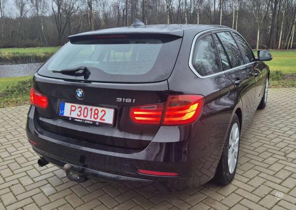 Melns BMW 316 2013 Utena, ar dzinēja tilpumu 1.60 L un nobraukumu 286 tūkst. km par 4750 €, foto 10 vietnē AUTOMOTO.COM.LV