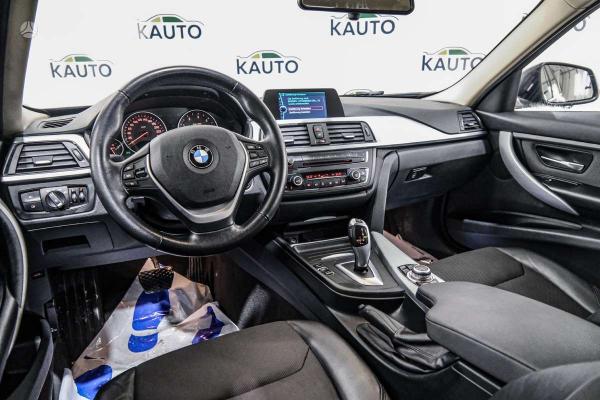 Black BMW 316 2013 in Kaunas, with an engine capacity of 2.00 L and mileage of 291 thousand km for 7890 €, photo 7 on AUTOMOTO.COM.LV