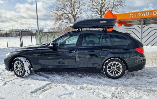 Black BMW 316 2013 in Klaipeda, with an engine capacity of 2.00 L and mileage of 328 thousand km for 5900 €, photo 5 on AUTOMOTO.COM.LV