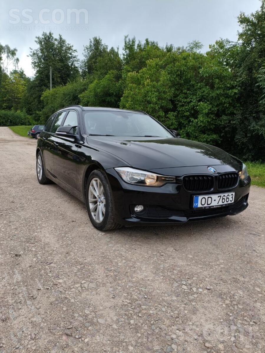 Black BMW 316 2013 in Dobele, with an engine capacity of 2.00 L and mileage of 210 thousand km for 7150 €, photo 3 on AUTOMOTO.COM.LV