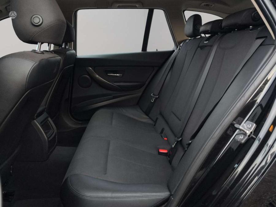 Black BMW 316 2013 in Klaipeda, with an engine capacity of 2.00 L and mileage of 308 thousand km for 6999 €, photo 13 on AUTOMOTO.COM.LV