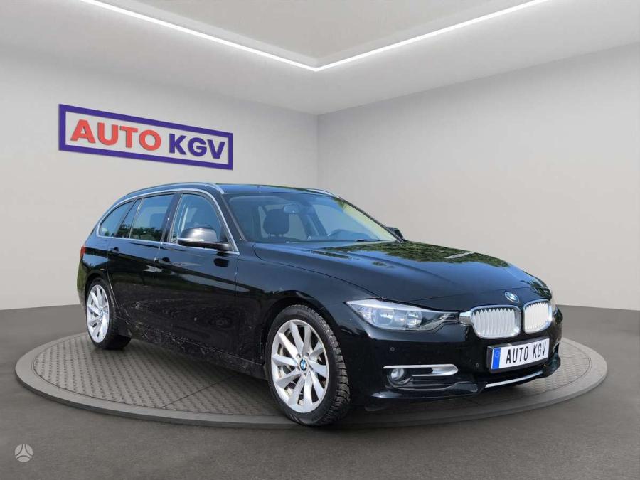 Black BMW 316 2013 in Klaipeda, with an engine capacity of 2.00 L and mileage of 308 thousand km for 6999 €, photo 8 on AUTOMOTO.COM.LV