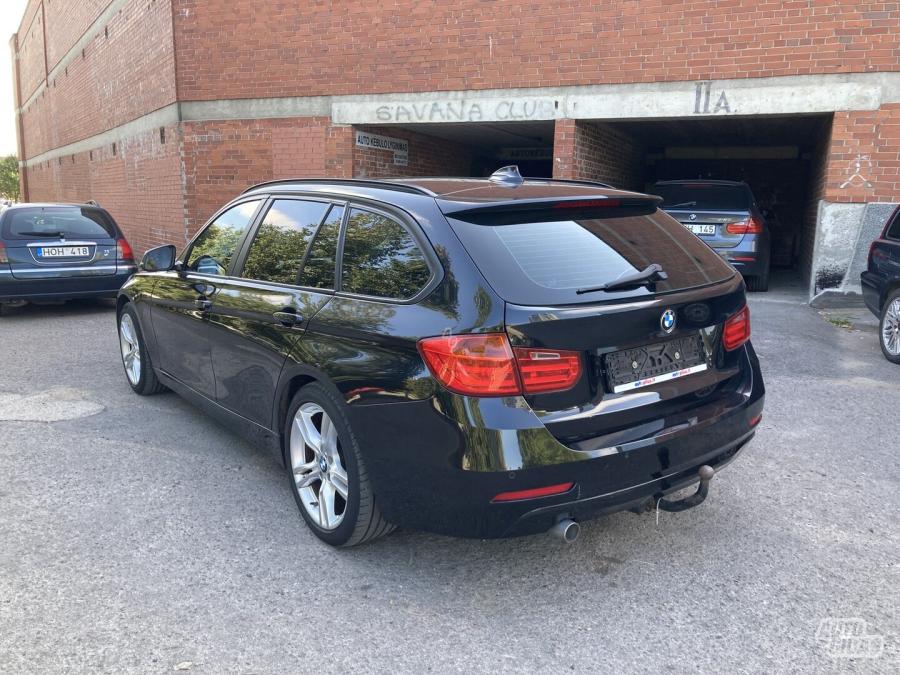 Black BMW 316 2013 in Vilnius, with an engine capacity of 2.00 L and mileage of 297 thousand km for 5800 €, photo 5 on AUTOMOTO.COM.LV
