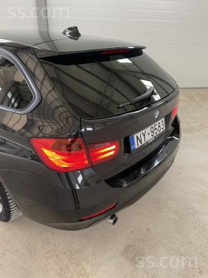 Black BMW 316 2014 in Balvi, with an engine capacity of 2.00 L and mileage of 0 thousand km for 1500 €, photo 5 on AUTOMOTO.COM.LV