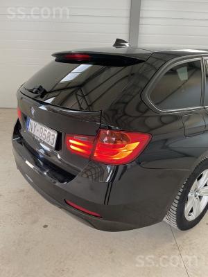 Black BMW 316 2014 in Balvi, with an engine capacity of 2.00 L and mileage of 0 thousand km for 1500 €, photo 6 on AUTOMOTO.COM.LV