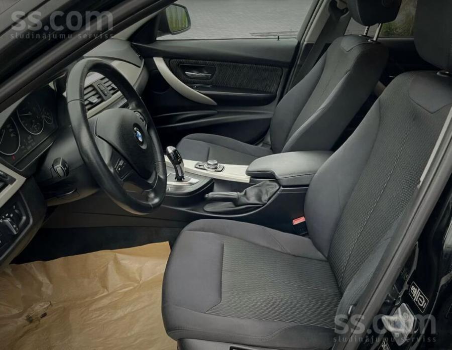 Melns BMW 316 2014 Viļņa, ar dzinēja tilpumu 2.00 L un nobraukumu 219 tūkst. km par 6999 €, foto 12 vietnē AUTOMOTO.COM.LV