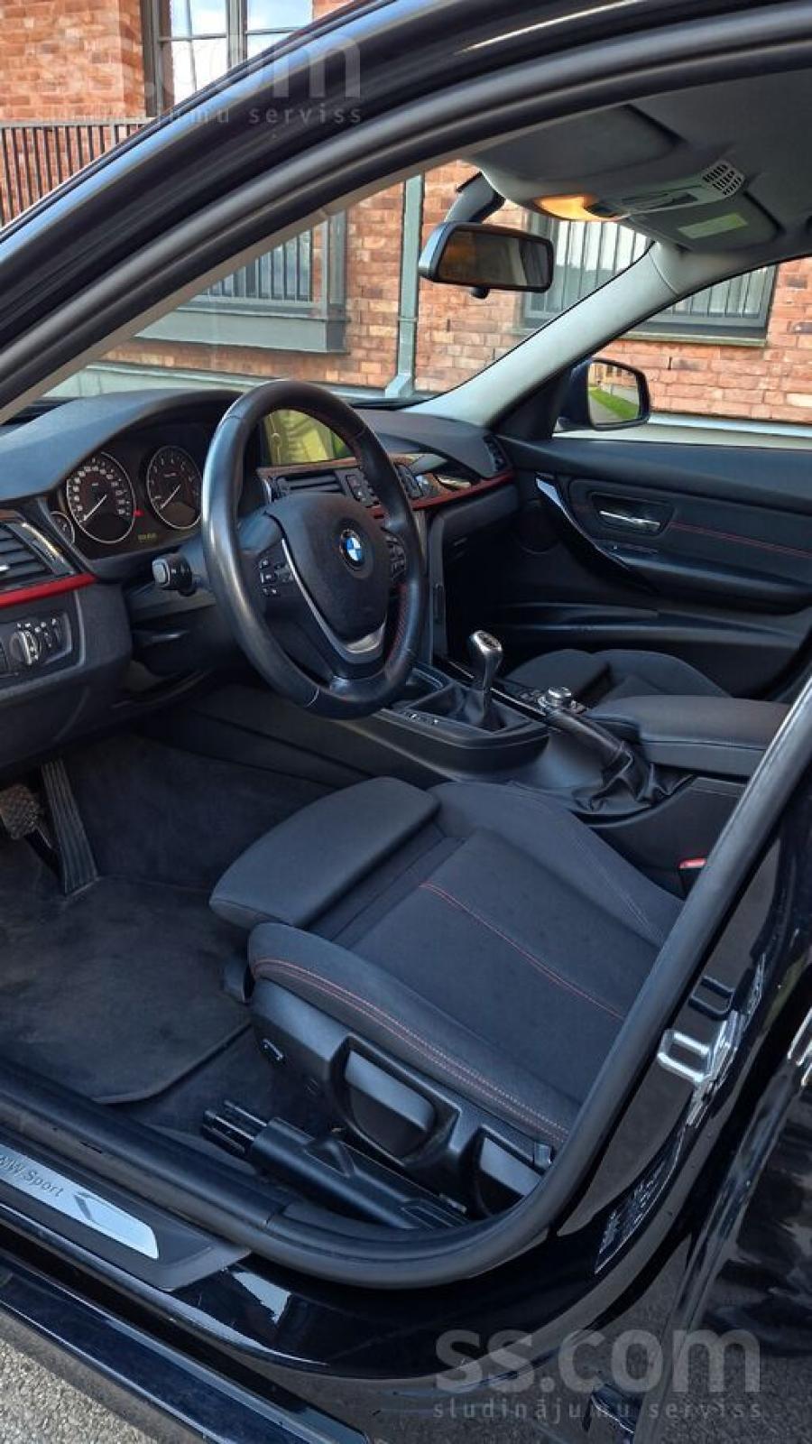 Melns BMW 316 2014 Rīga, ar dzinēja tilpumu 1.60 L un nobraukumu 270 tūkst. km par 6500 €, foto 11 vietnē AUTOMOTO.COM.LV