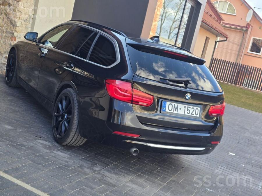 Melns BMW 316 2014 Cēsis, ar dzinēja tilpumu 2.00 L un nobraukumu 313 tūkst. km par 7999 €, foto 5 vietnē AUTOMOTO.COM.LV