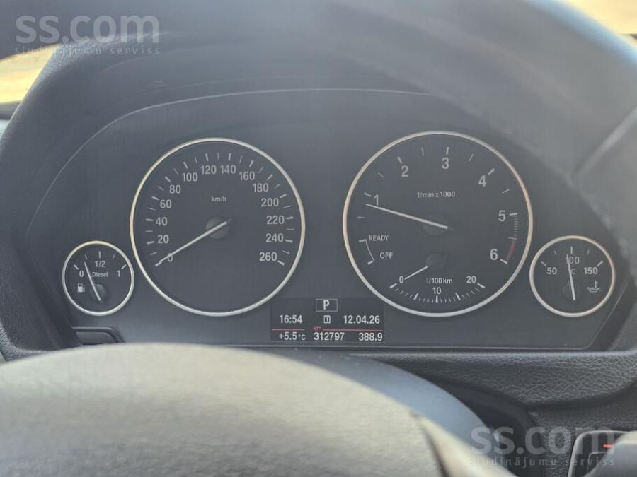Melns BMW 316 2014 Cēsis, ar dzinēja tilpumu 2.00 L un nobraukumu 313 tūkst. km par 7999 €, foto 16 vietnē AUTOMOTO.COM.LV