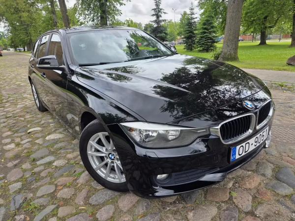 Black BMW 316 2014 in Jelgava, with an engine capacity of 2.00 L and mileage of 158 thousand km for 7900 €, photo 3 on AUTOMOTO.COM.LV