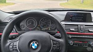 Black BMW 316 2014 in Utena, with an engine capacity of 2.00 L and mileage of 254 thousand km for 5600 €, photo 11 on AUTOMOTO.COM.LV