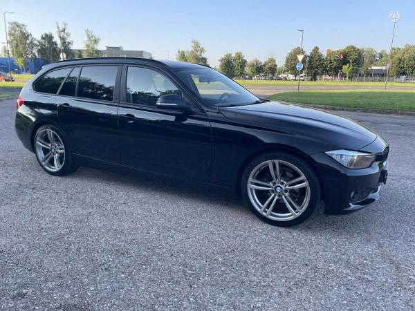 Black BMW 316 2014 in Kaunas, with an engine capacity of 1.60 L and mileage of 154 thousand km for 6950 €, photo 3 on AUTOMOTO.COM.LV