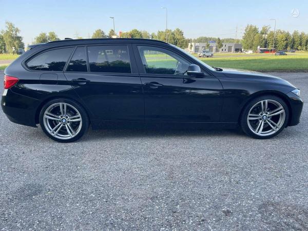 Black BMW 316 2014 in Kaunas, with an engine capacity of 1.60 L and mileage of 154 thousand km for 6950 €, photo 4 on AUTOMOTO.COM.LV