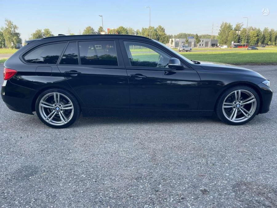 Black BMW 316 2014 in Kaunas, with an engine capacity of 1.60 L and mileage of 154 thousand km for 6950 €, photo 5 on AUTOMOTO.COM.LV