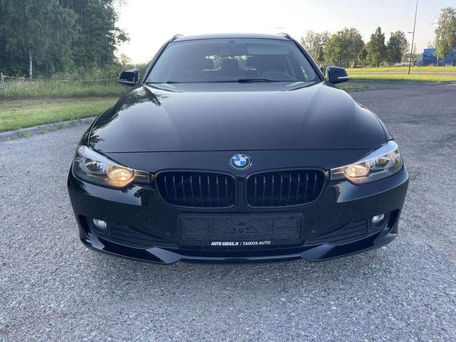 Black BMW 316 2014 in Kaunas, with an engine capacity of 1.60 L and mileage of 154 thousand km for 6950 €, photo 6 on AUTOMOTO.COM.LV