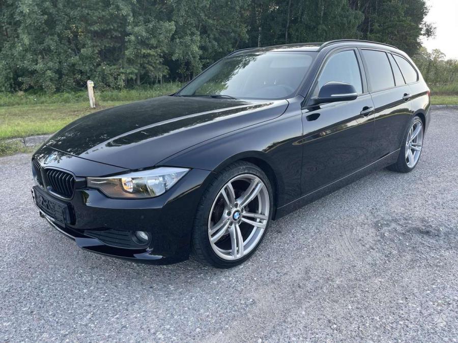 Black BMW 316 2014 in Kaunas, with an engine capacity of 1.60 L and mileage of 154 thousand km for 6950 €, photo 8 on AUTOMOTO.COM.LV