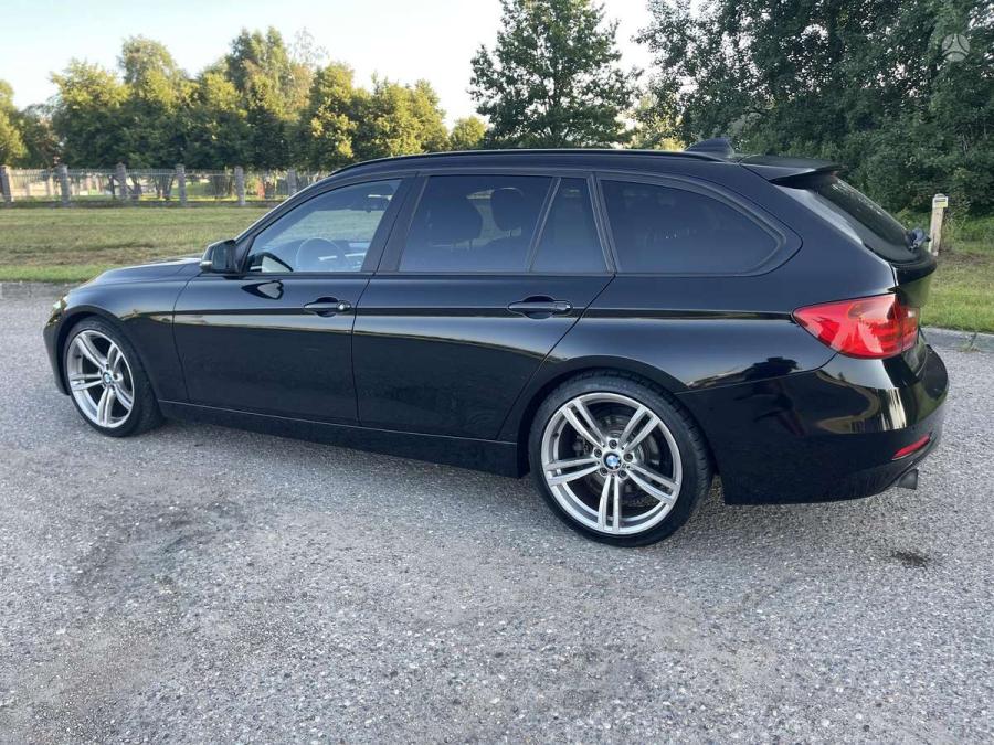 Black BMW 316 2014 in Kaunas, with an engine capacity of 1.60 L and mileage of 154 thousand km for 6950 €, photo 11 on AUTOMOTO.COM.LV