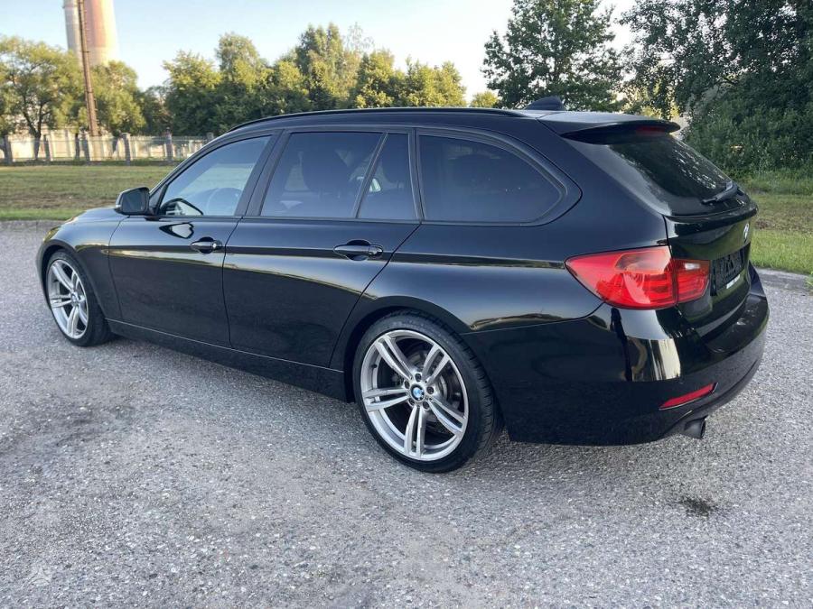 Black BMW 316 2014 in Kaunas, with an engine capacity of 1.60 L and mileage of 154 thousand km for 6950 €, photo 12 on AUTOMOTO.COM.LV