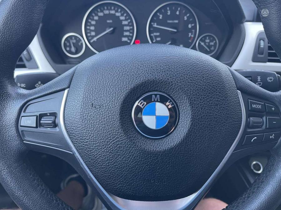 Black BMW 316 2014 in Kaunas, with an engine capacity of 1.60 L and mileage of 154 thousand km for 6950 €, photo 20 on AUTOMOTO.COM.LV