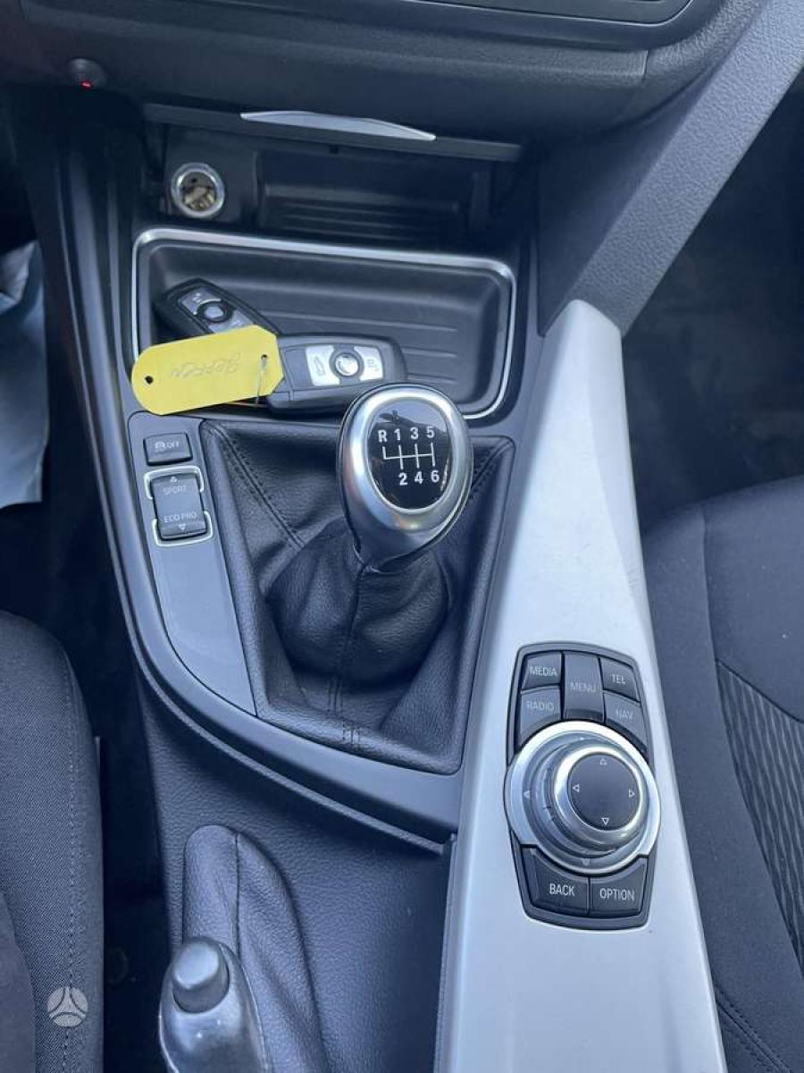 Black BMW 316 2014 in Kaunas, with an engine capacity of 1.60 L and mileage of 154 thousand km for 6950 €, photo 23 on AUTOMOTO.COM.LV