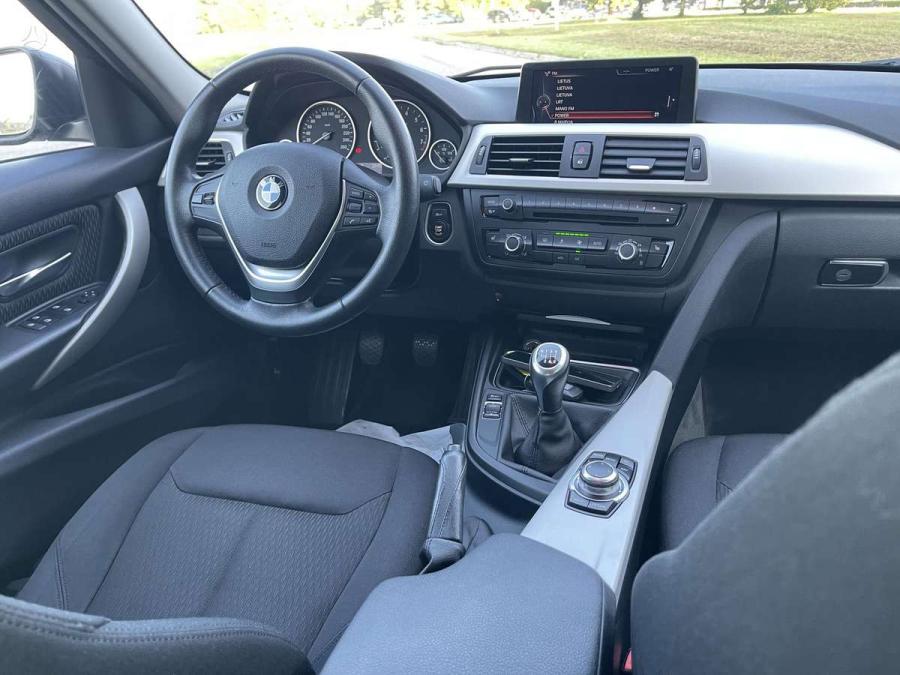 Black BMW 316 2014 in Kaunas, with an engine capacity of 1.60 L and mileage of 154 thousand km for 6950 €, photo 28 on AUTOMOTO.COM.LV