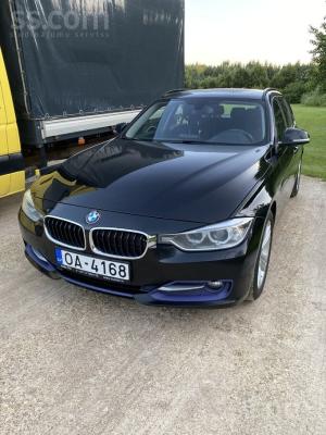Black BMW 316 2014 in Riga, with an engine capacity of 2.00 L and mileage of 349 thousand km for 6900 €, photo 3 on AUTOMOTO.COM.LV
