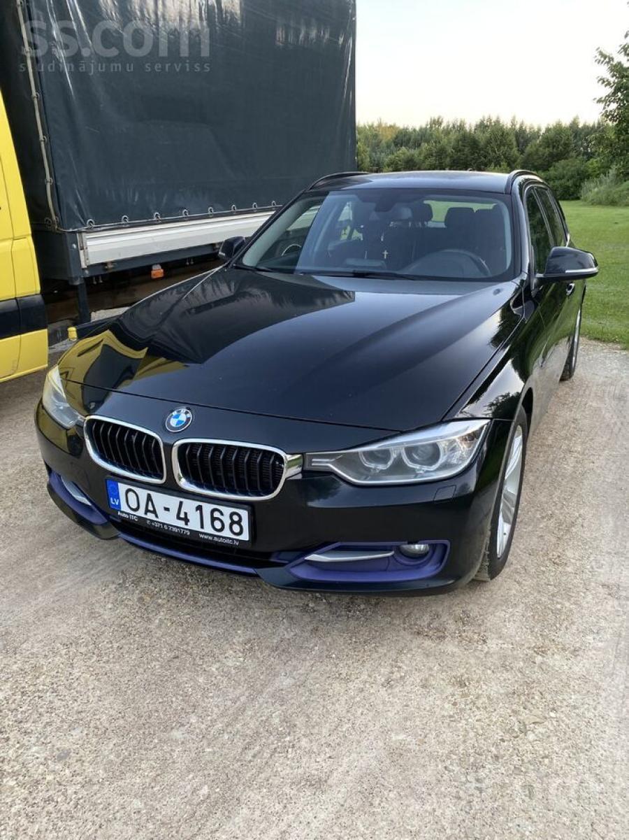 Black BMW 316 2014 in Riga, with an engine capacity of 2.00 L and mileage of 349 thousand km for 6900 €, photo 3 on AUTOMOTO.COM.LV